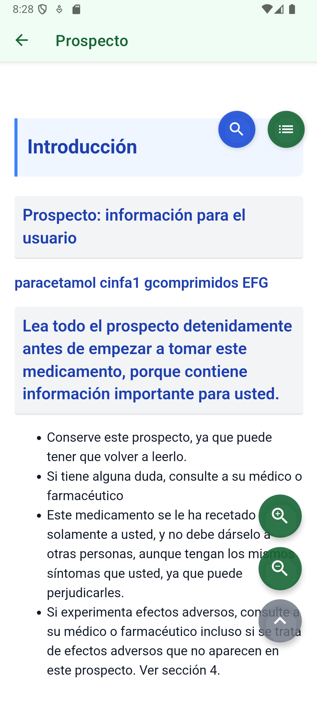 Medi Info - Información oficial de medicamentos | AEMPS | App para ...